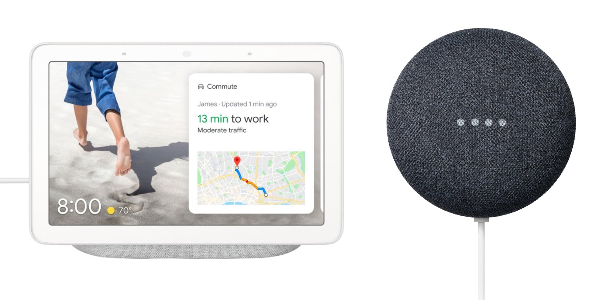 Bundle Google's Nest Hub with the new Nest Mini for $79 (Up to $150 ...