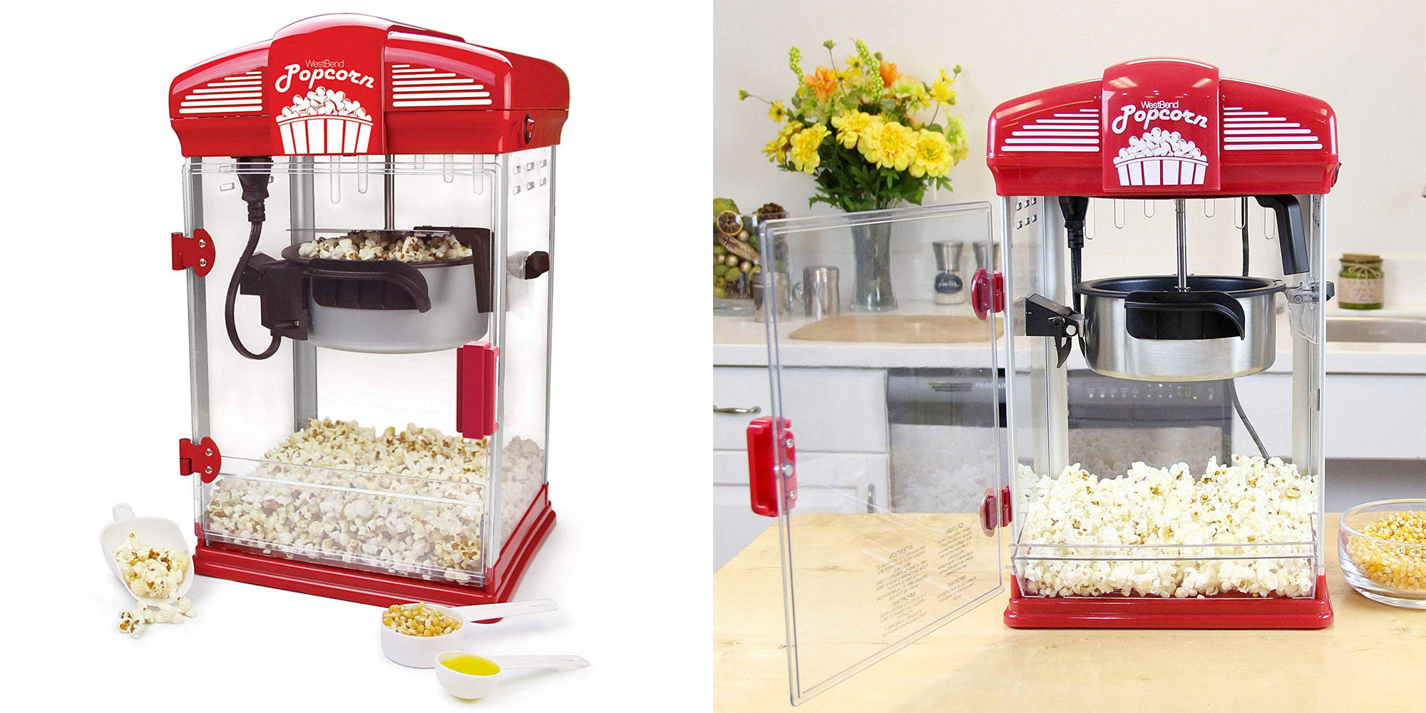 Bring the movies home with this hot oil popcorn machine at $34 (Reg. $60)