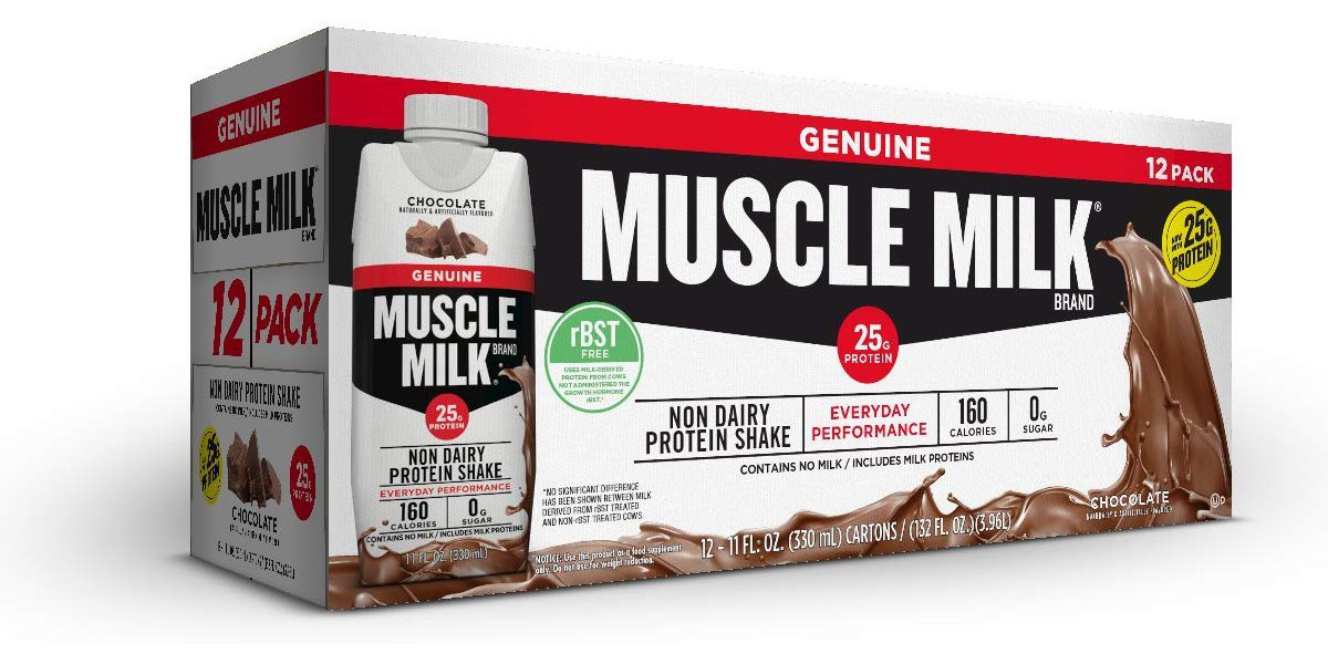 Amazon offers 12 Muscle Milk Protein Shakes from under $9 today (30% off)
