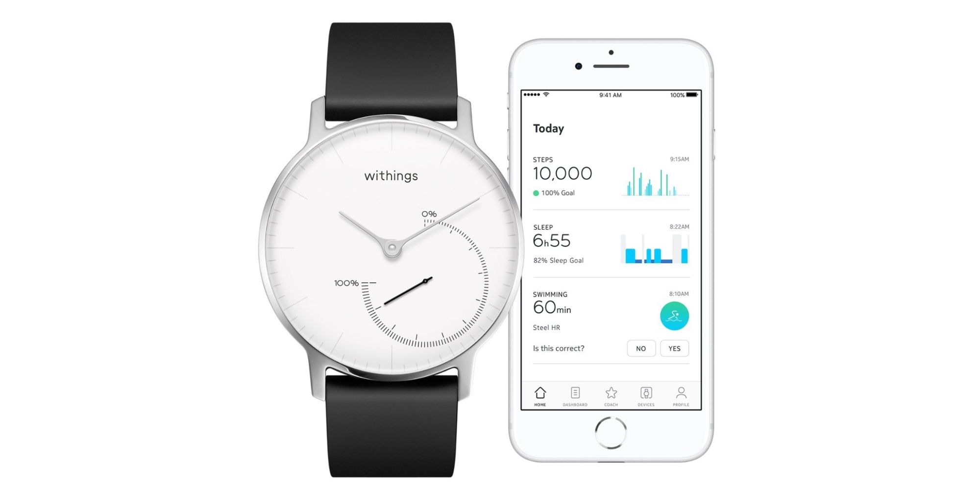 Withings Steel Fitness Tracker rocks 8-month battery, more at $68 (Reg ...