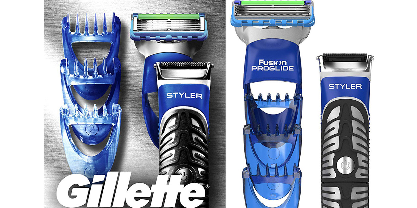 Gillette Fusion Razor with trimmer, beard combs, more from $13.50 (Reg ...
