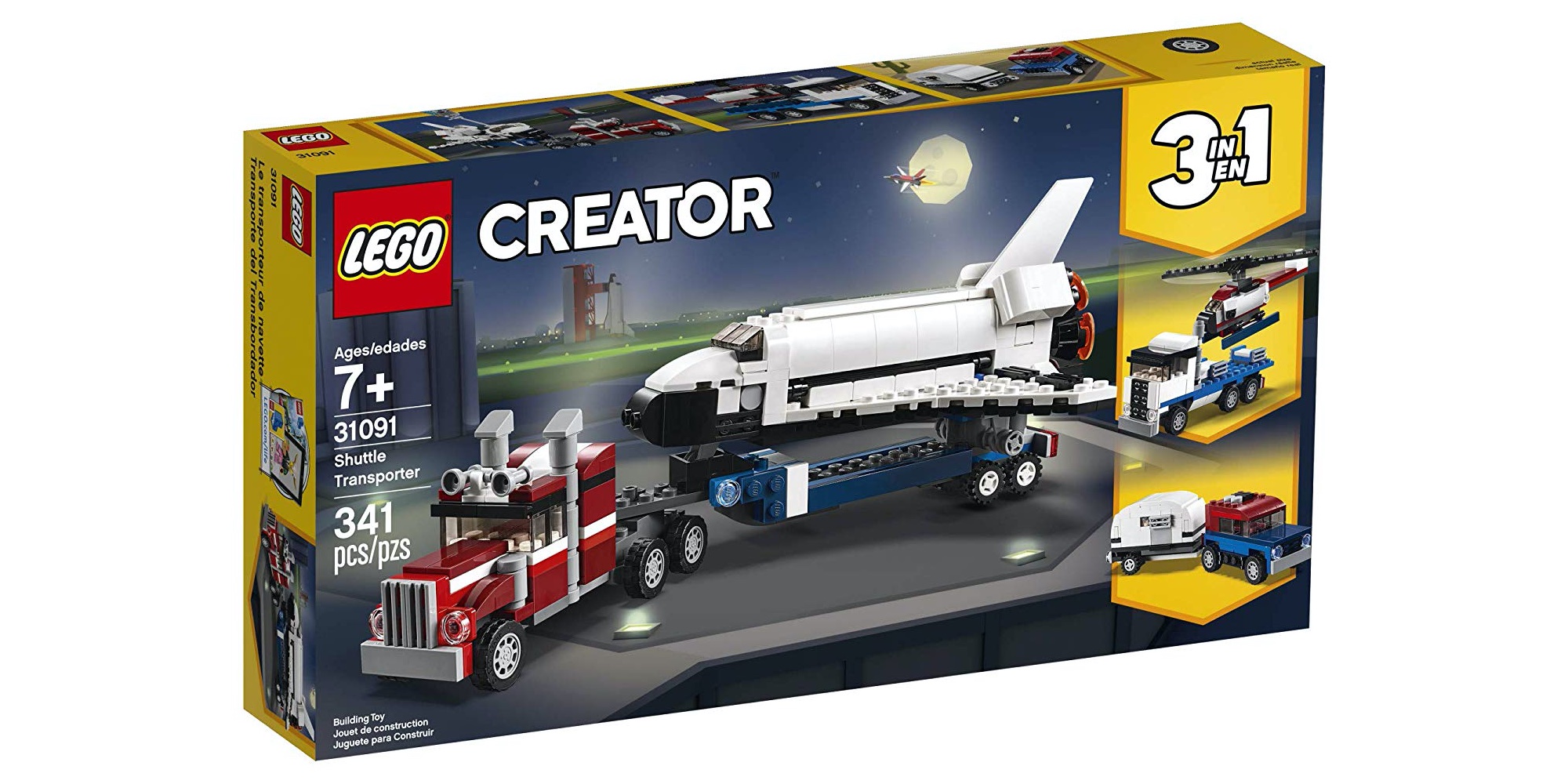 LEGO's 3-in-1 Shuttle Transporter drops to $20 (Reg. $25), more kits ...