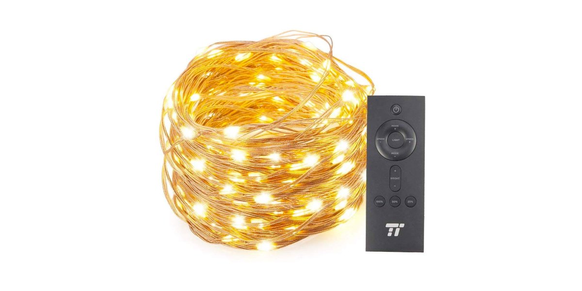 Add 33-feet of TaoTronics LED string lighting to your outdoor space for ...
