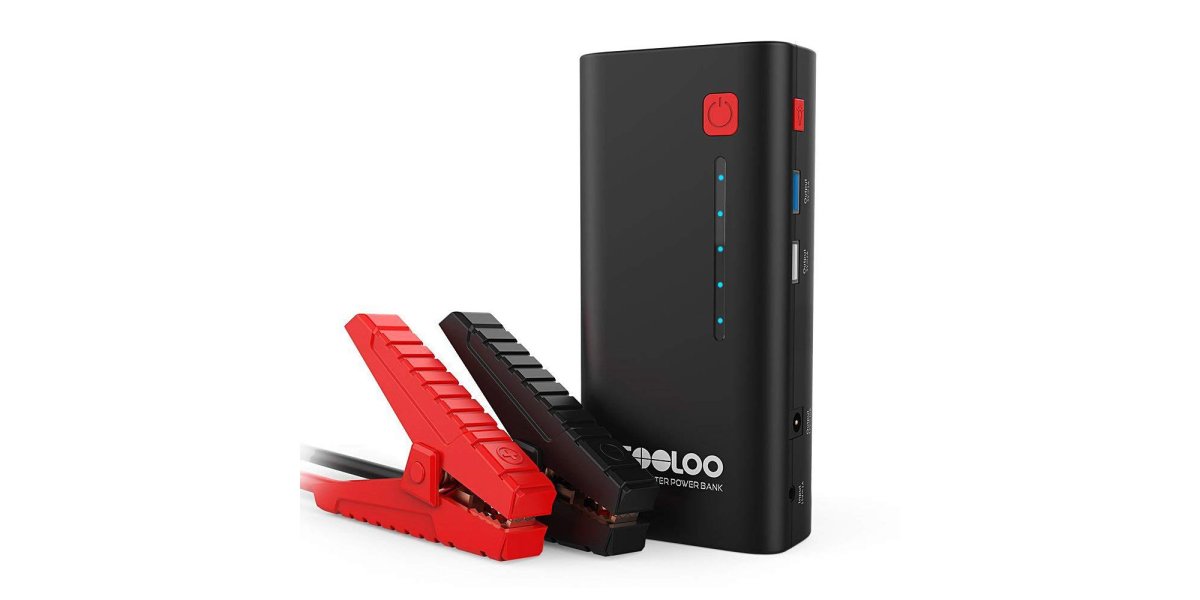 GOOLOO's highly-rated portable jump starter falls to $45.50 (Reg. $70)