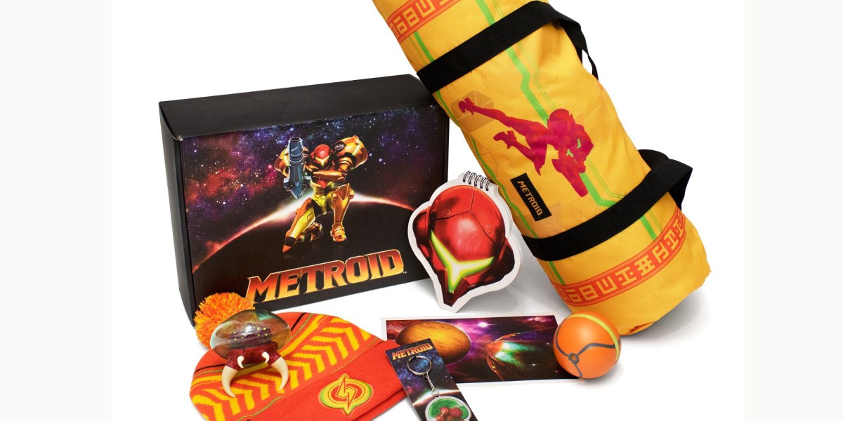 Metroid collectibles and apparel from $1.50: Collector's box, figures, more