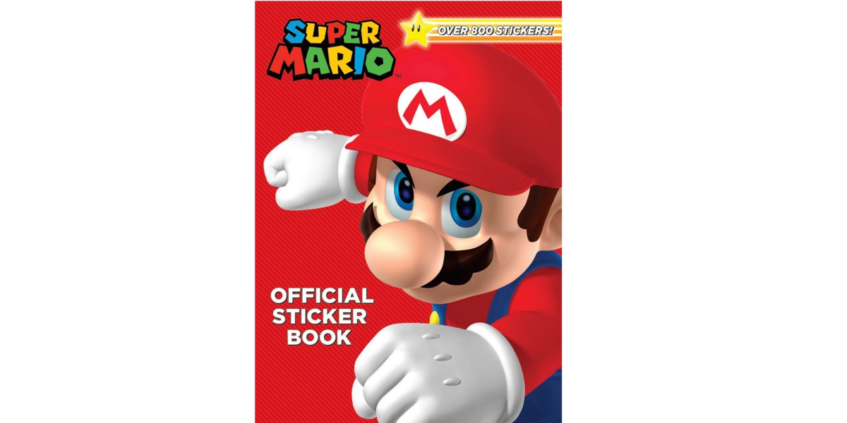 Gift this Super Mario Activity Book with 800 stickers for $5.50 Prime ...