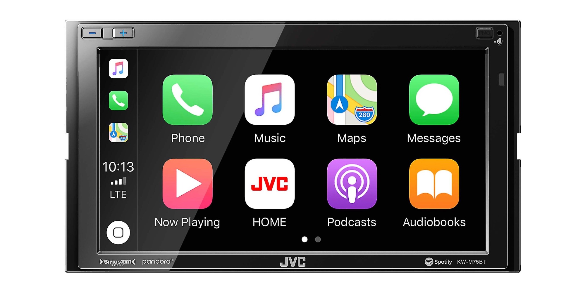 JVC's 6.8-inch CarPlay and Android Auto Receiver sees $100 discount to $280