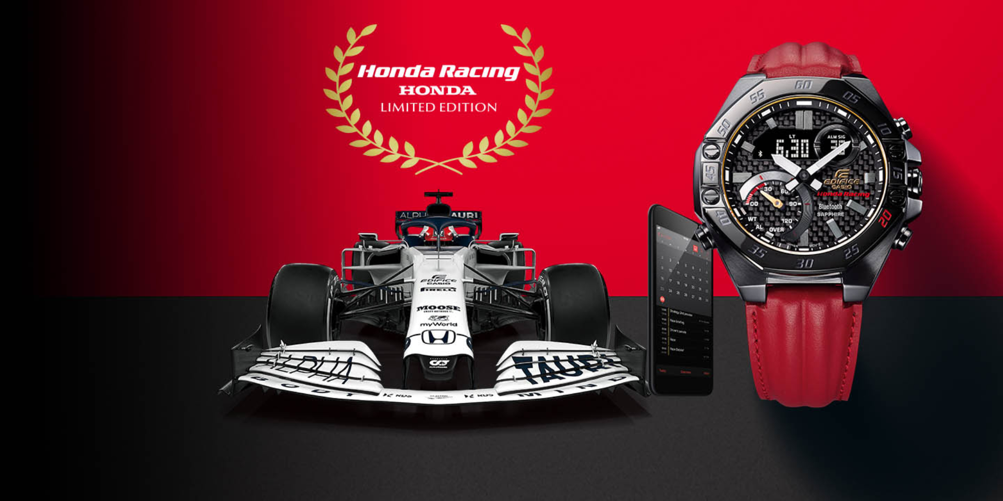 Casio Honda Racing Watch debuts with smartphone pairing - 9to5Toys