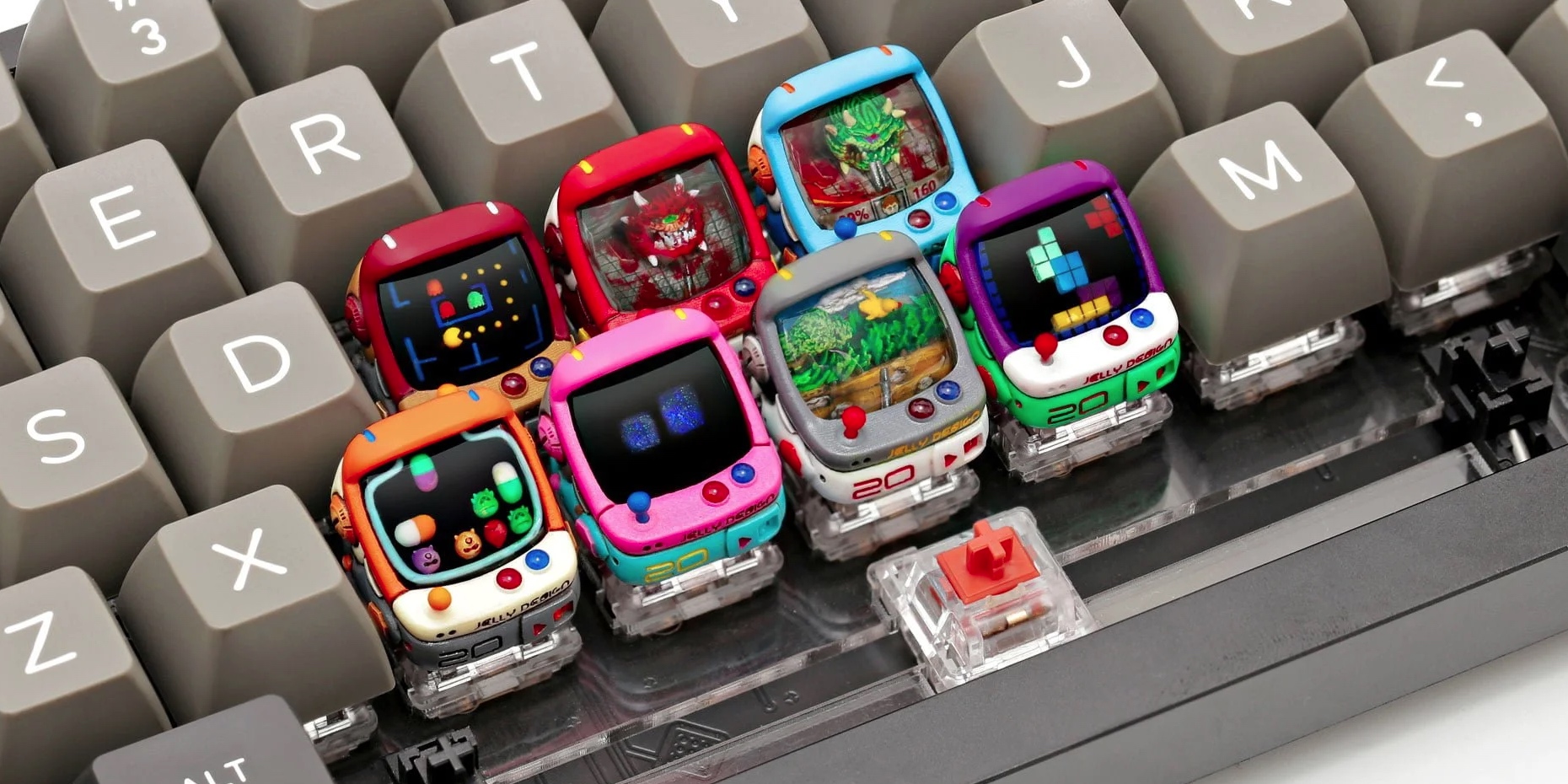 Jelly Key intros amazing new handmade artisan arcade keycaps - 9to5Toys