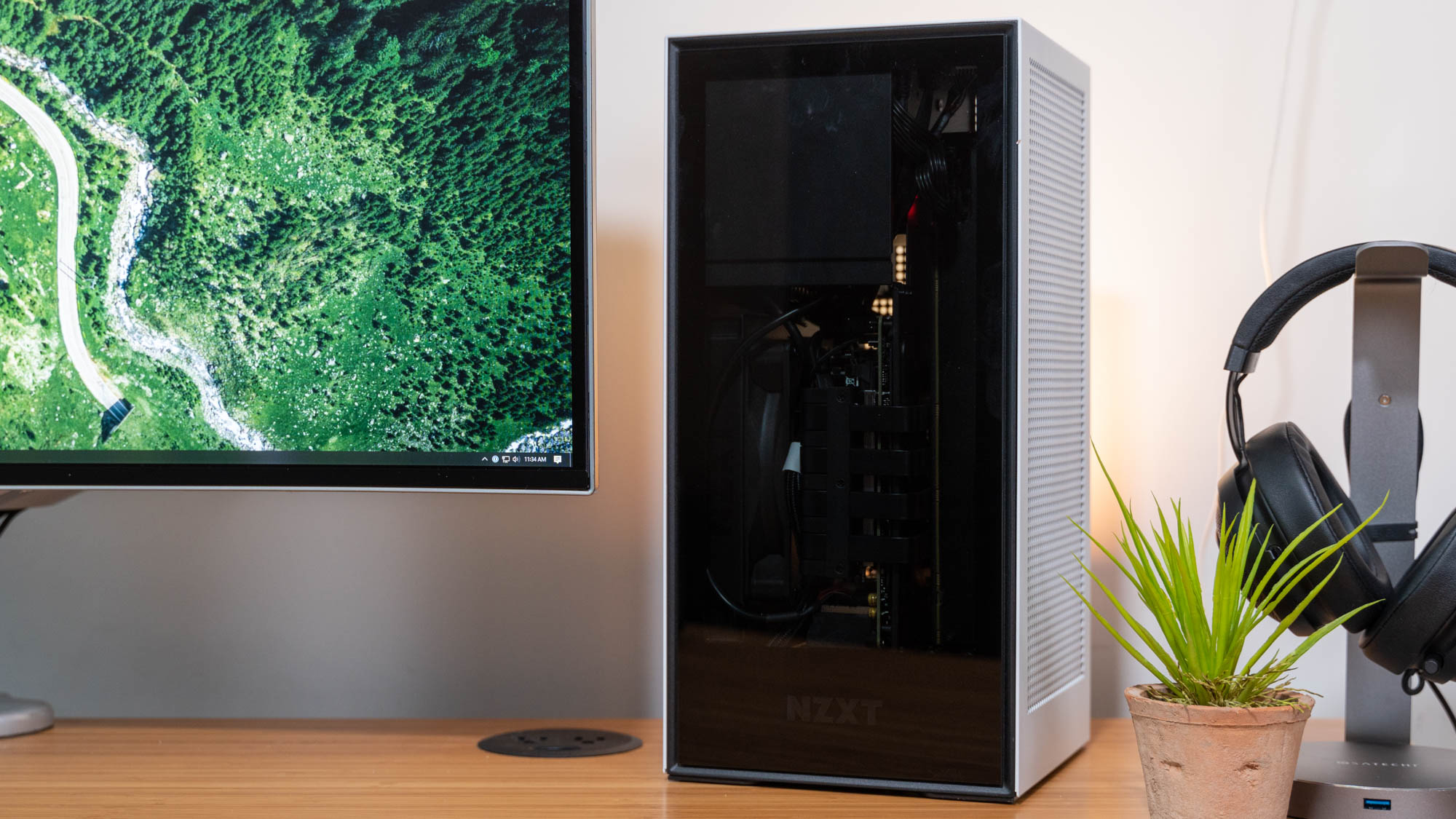 NZXT's H1 Mini-ITX case ships with an AiO and PSU for a compact PC ...