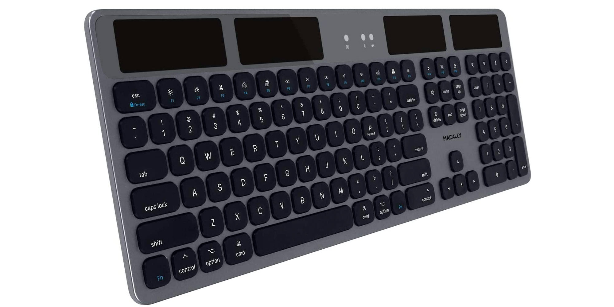 This keyboard is solar-powered + never needs to be recharged at $50 ...