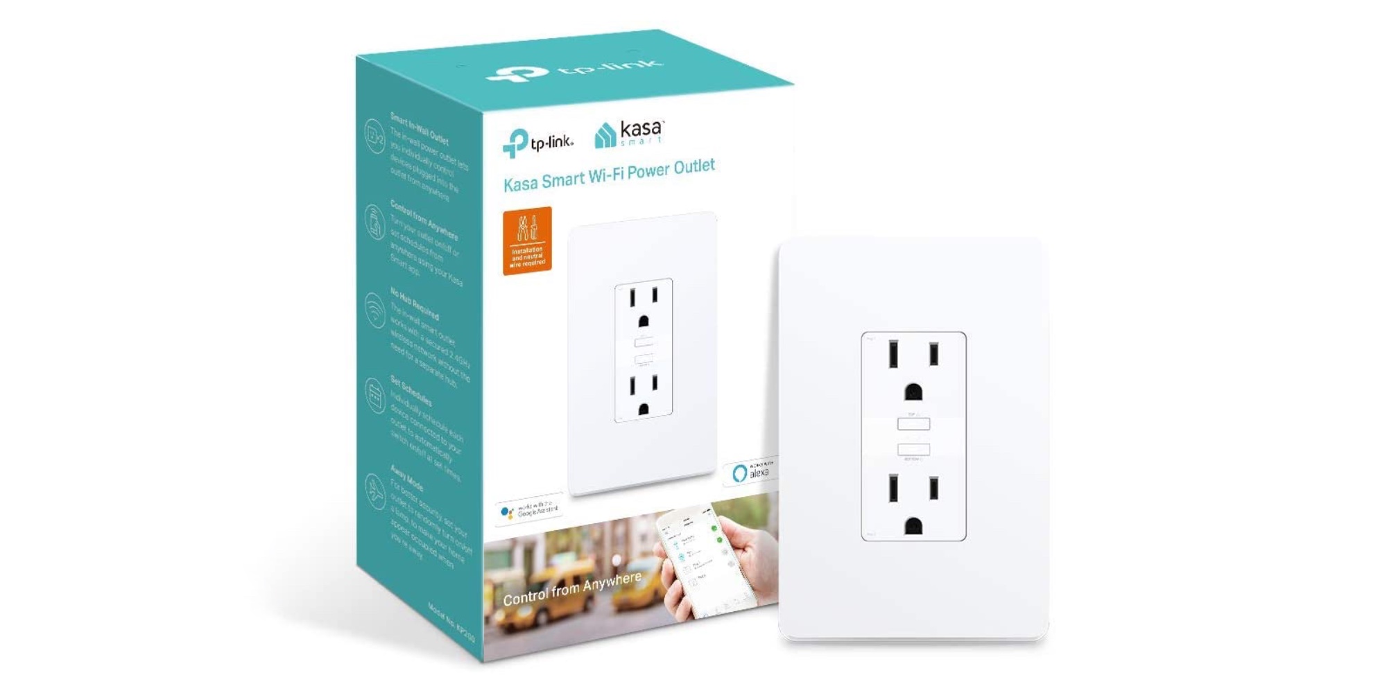 TP-Link’s In-Wall Dual Outlet Smart Plug hits new 2020 low at $23 (Save ...