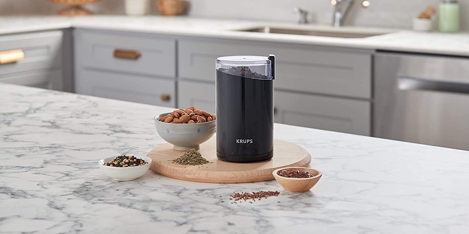 KRUPS Electric Grinder leaves you with freshly ground beans at $14 (Reg ...