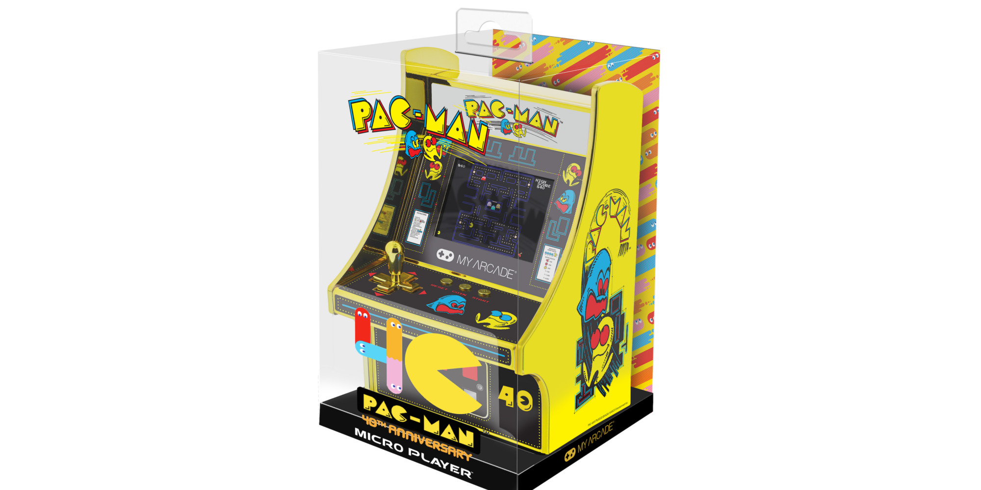 New PAC-MAN mini arcade with gold accents coming soon - 9to5Toys
