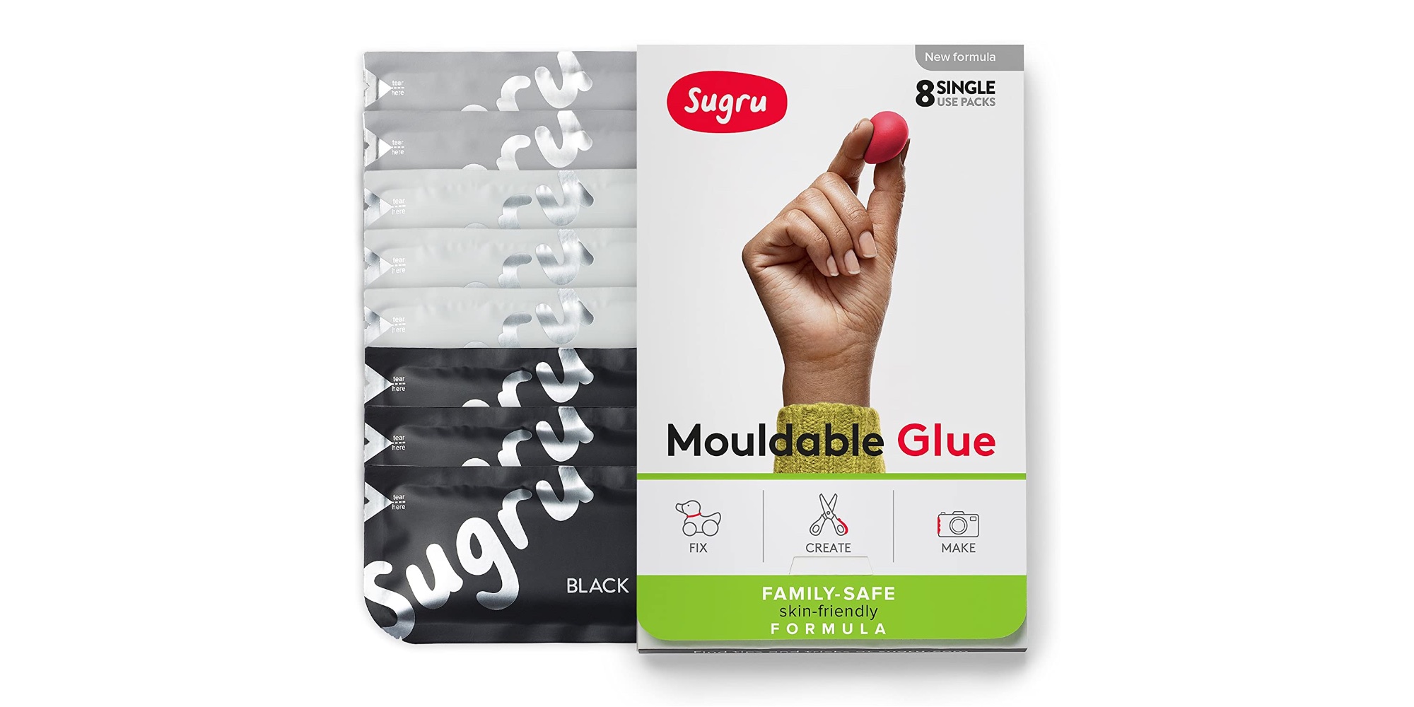 Sugru's moldable glue can fix almost anything, grab an 8-pack at $16 ...