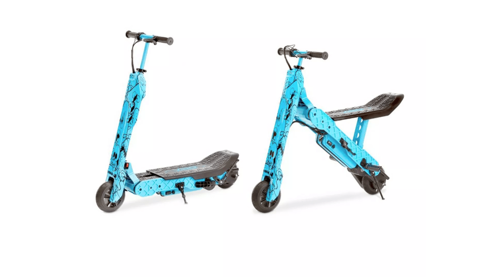 Convert VIRO Rides' Vega 2-in-1 between electric scooter and bike from ...