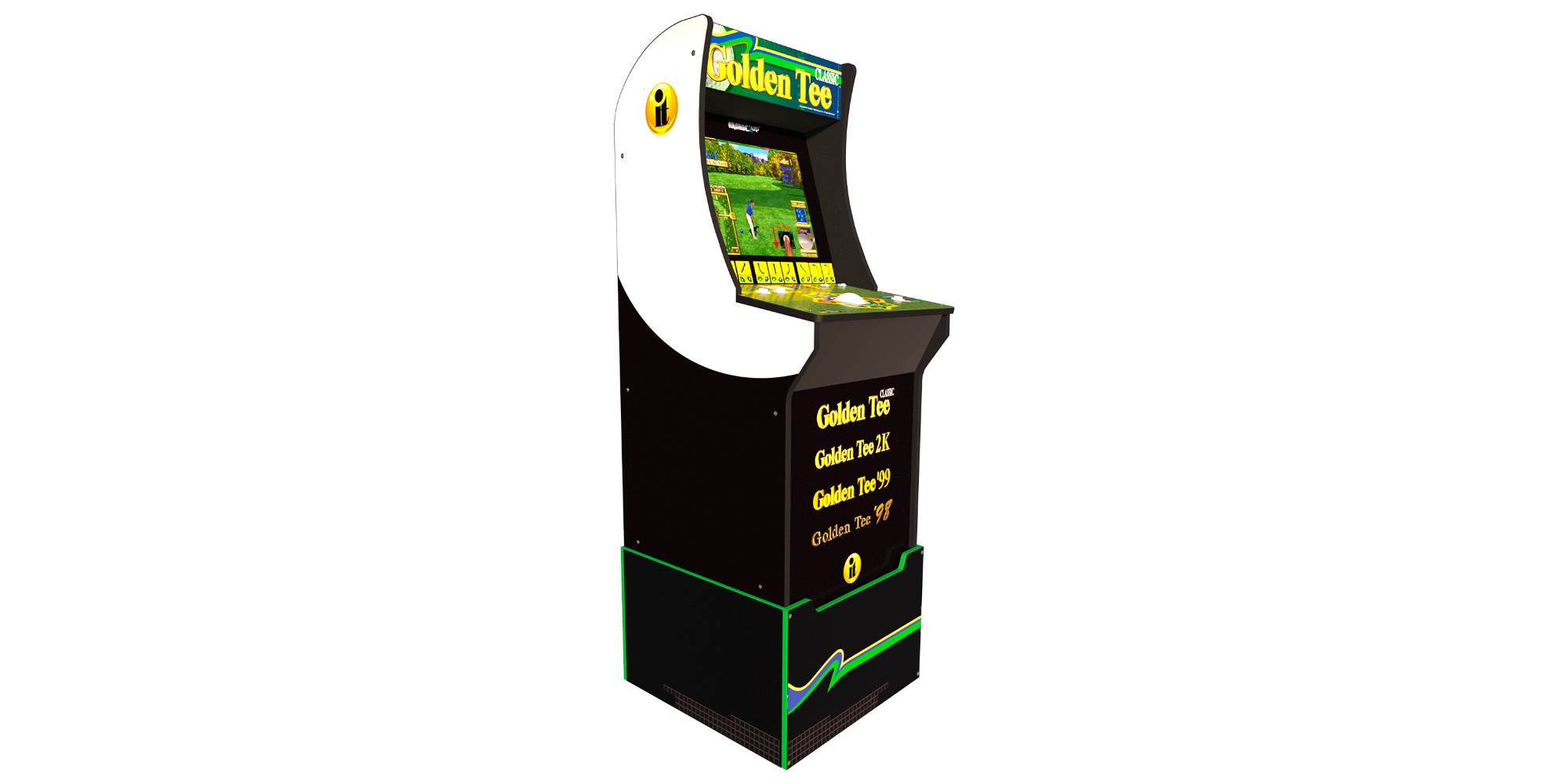 Arcade1Up's Golden Tee cabinet with riser falls to new low at $300 ...