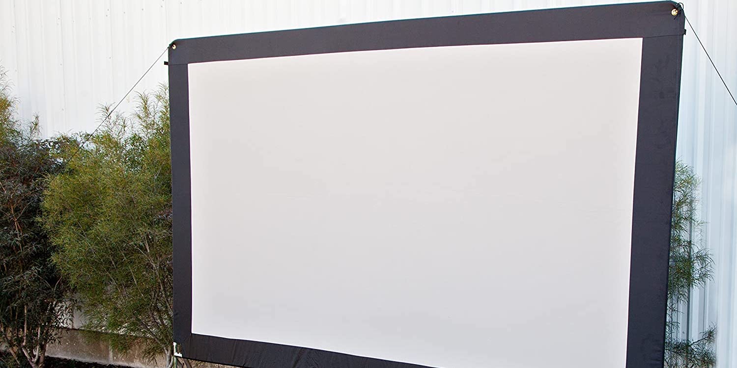 Camp Chef's 144" outdoor projection screen falls to $170 today (Reg ...