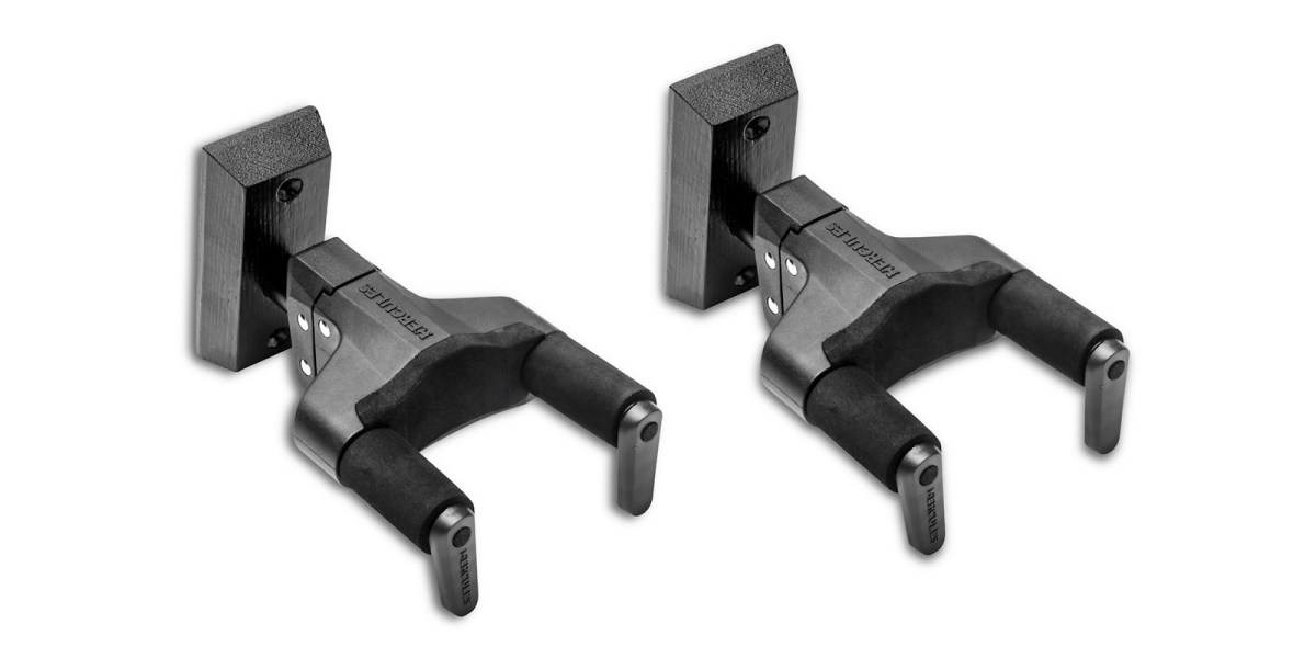 Display your guitars in style: 2-pack Hercules Wall Hangers for $30 ...