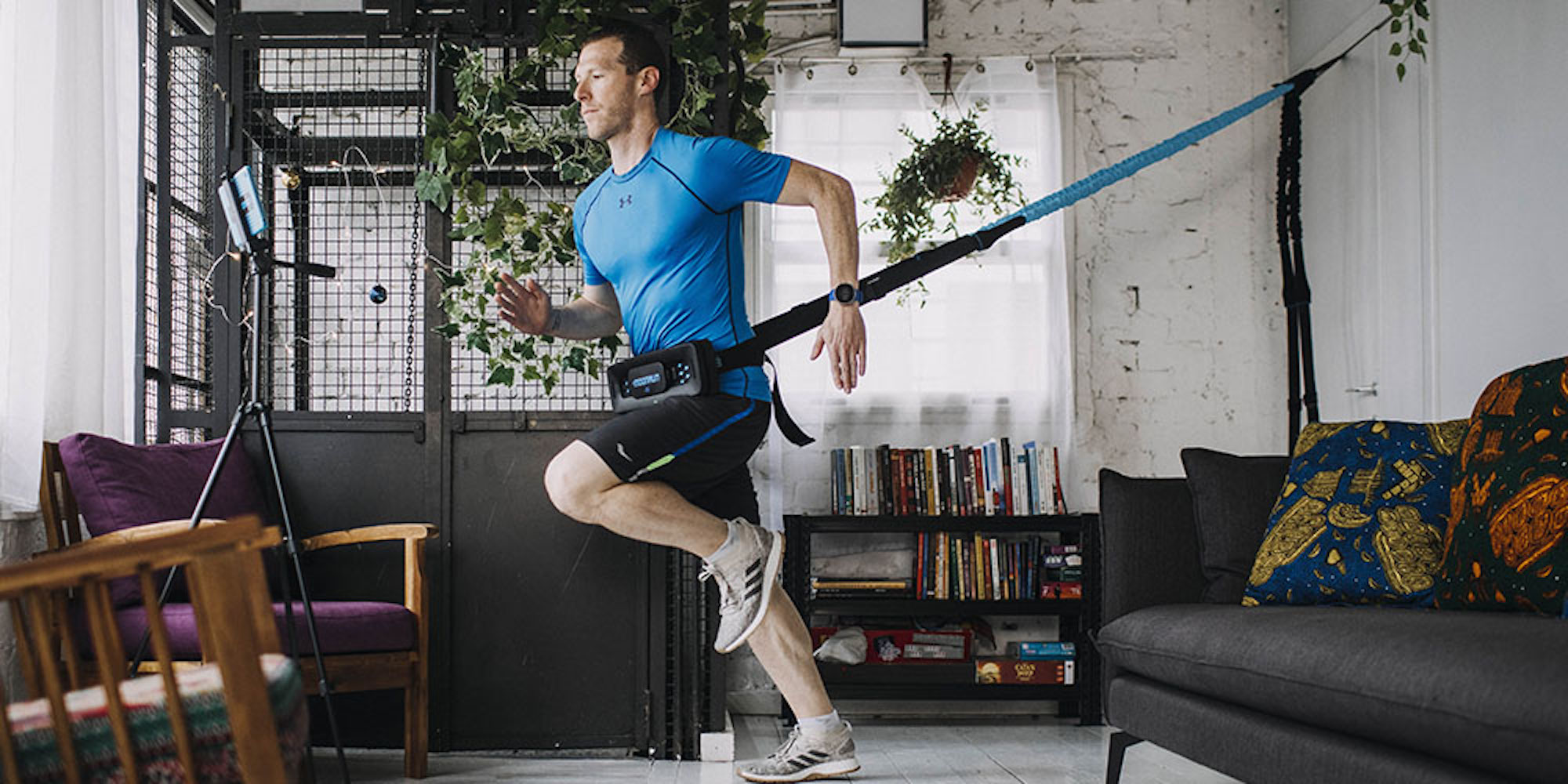 Stay fit at home with this cardio trainer and virtual running system ...