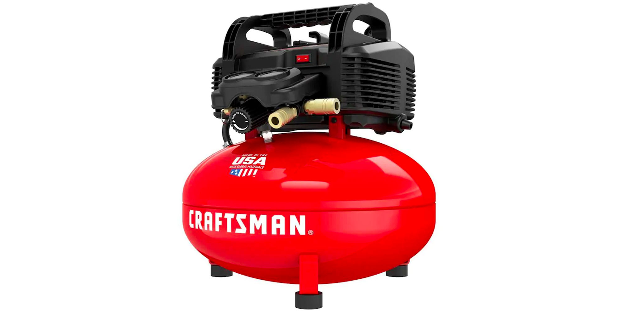 Take your DIY projects up a notch with CRAFTSMAN's air compressor from $99