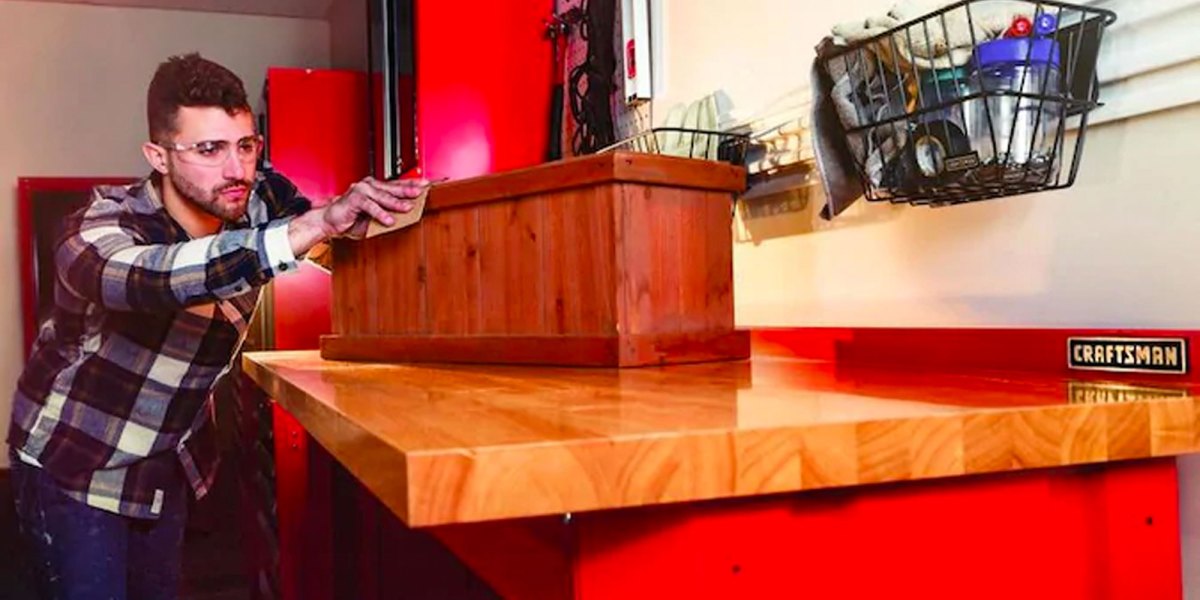 Tackle DIY projects on Craftsman's 72-inch butcher block workbench at $199