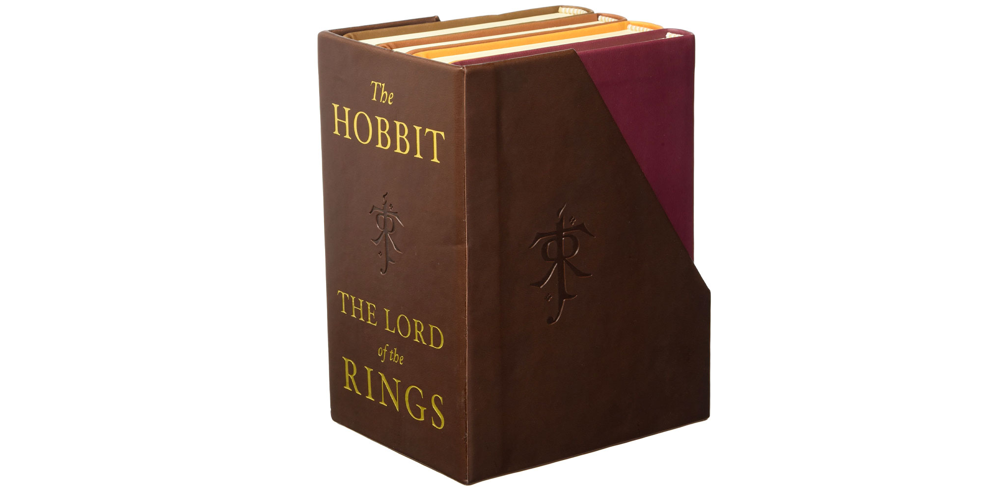 This collectors set includes The Hobbit and all three Lord of the Rings ...