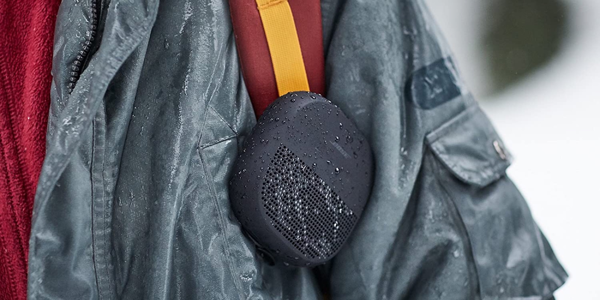 Bose SoundLink Micro straps on for loud outdoor audio: $79 (Save $20)