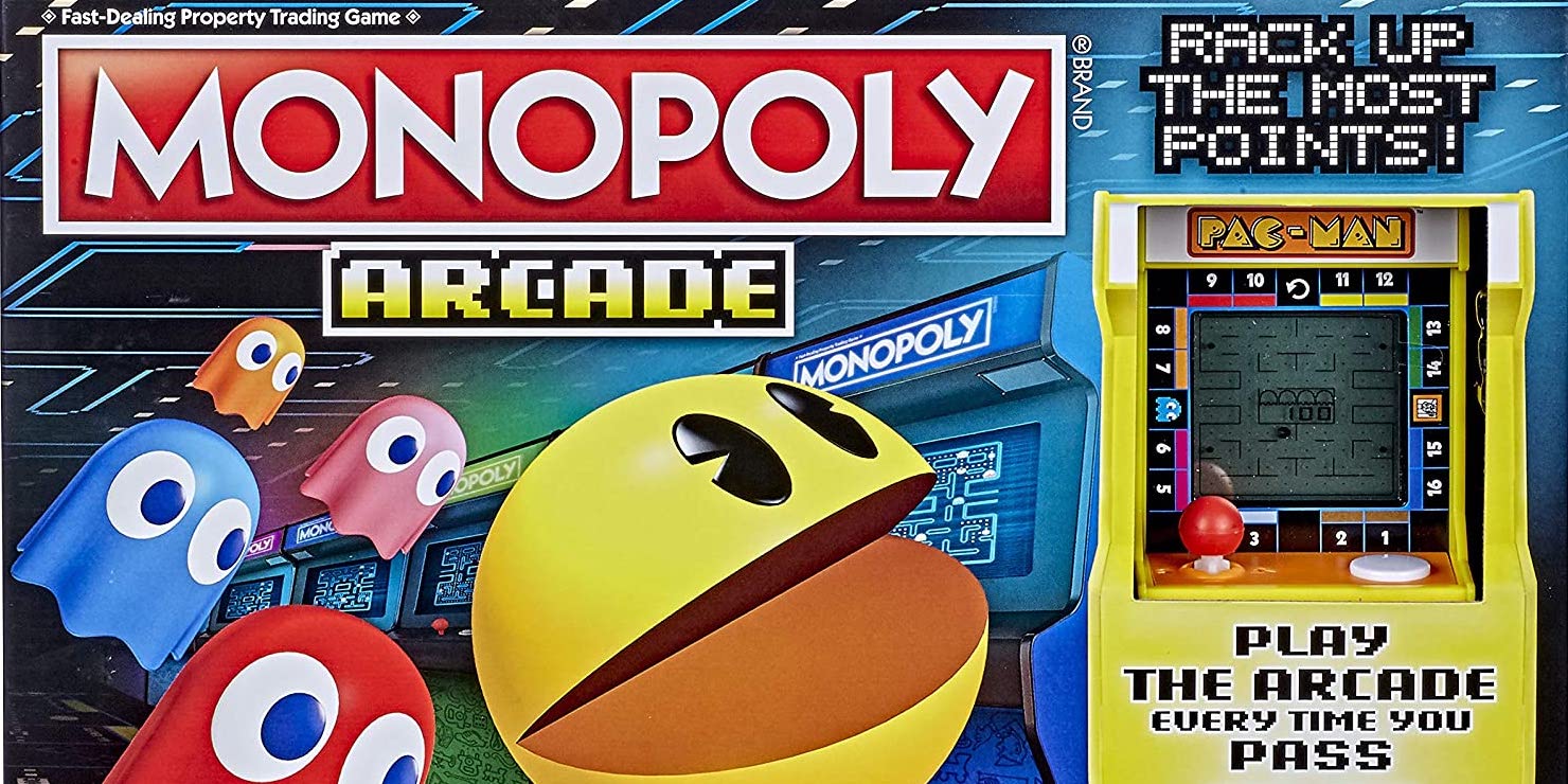 New PAC-MAN Monopoly board game includes mini arcade machine