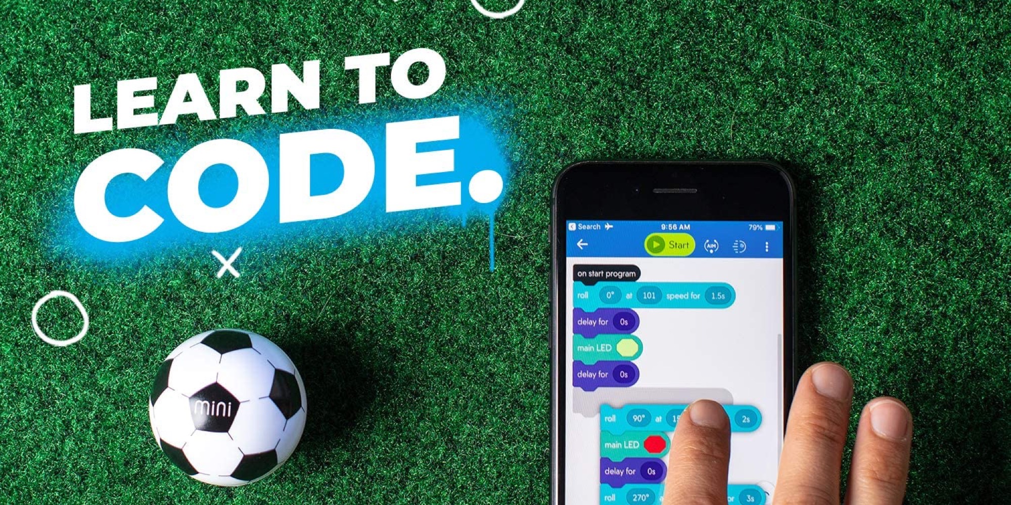 Sphero's Robotic Soccer Ball takes orders from Swift: $28 (45% off)