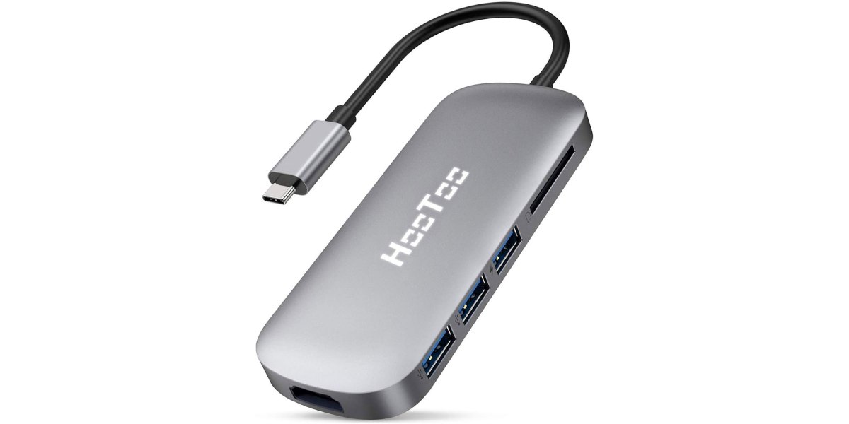 HooToo's 6-in-1 USB-C hub has 100W PD charging passthrough for just $17