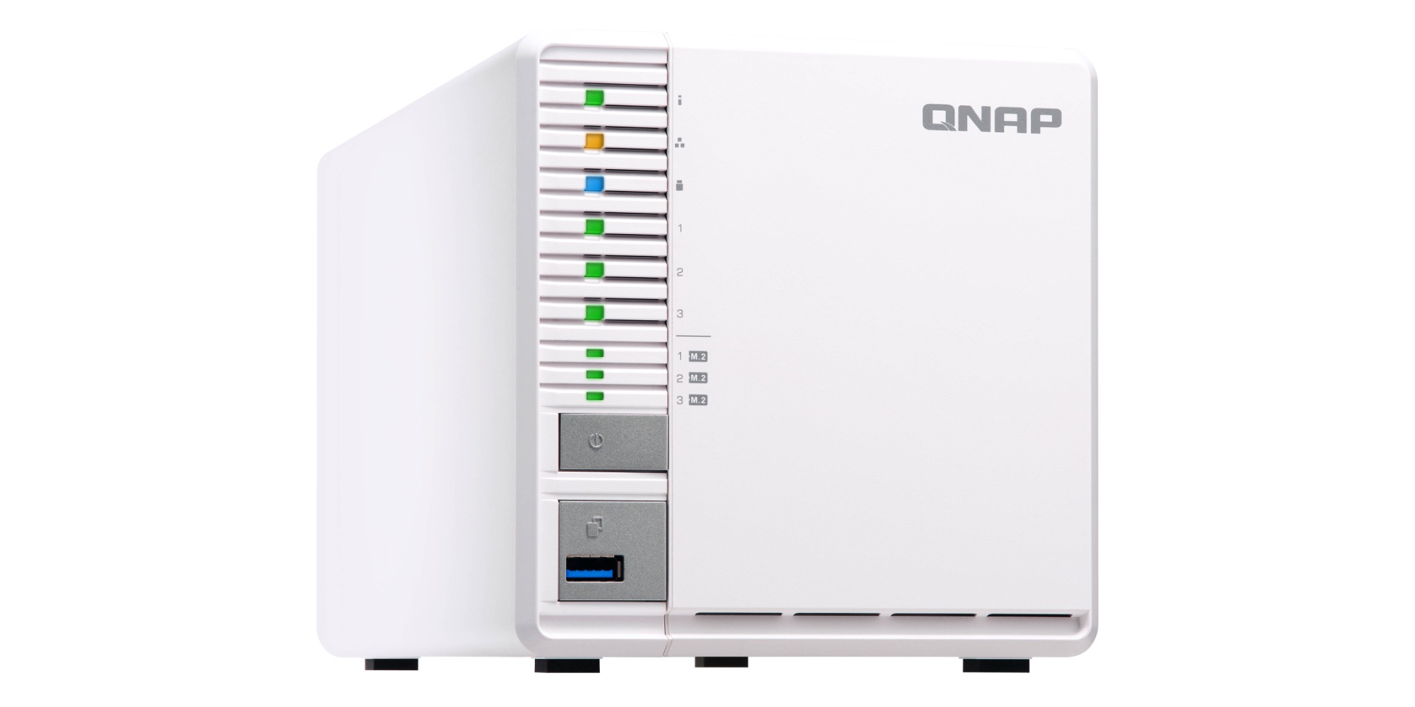 QNAP’s 10GbE NAS has room for 3 hard drives and 3 M.2 SSDs at $300 ...