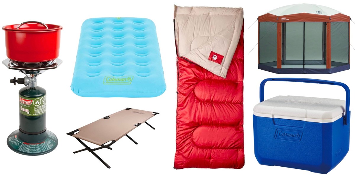 Coleman Gold Box is a great opportunity to upgrade camping gear from $9 ...