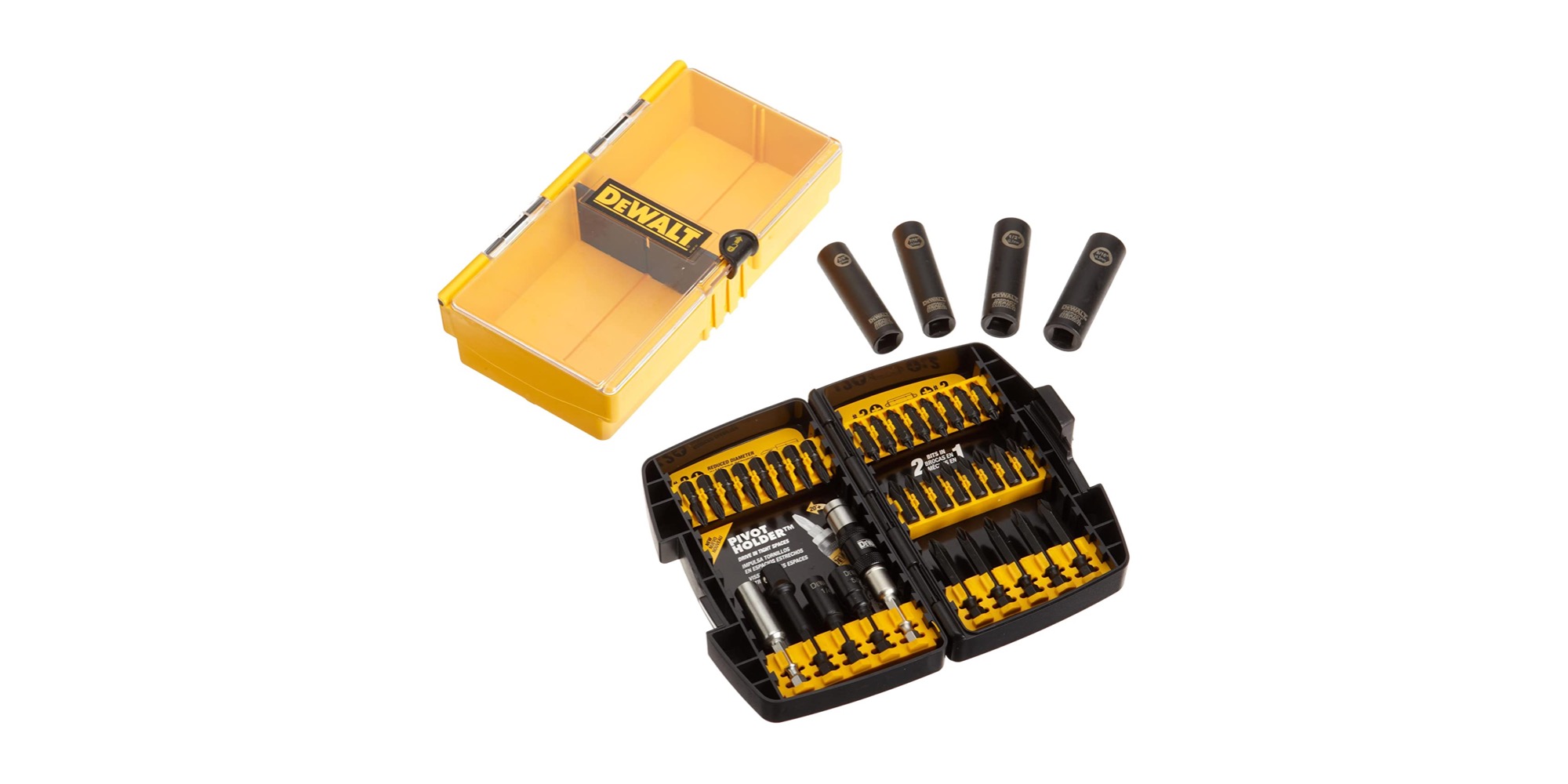 Bring home DEWALT's 38-piece Bit Set for a 2020 low of $26 (Save 30%)