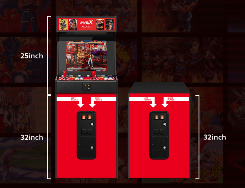 Neo Geo MVSX full-size home arcade machine hits this year - 9to5Toys