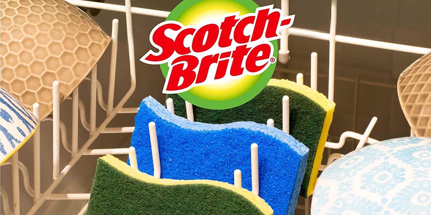 Refresh your dish scrubbers with these Scotch-Brite Sponge deals from $4