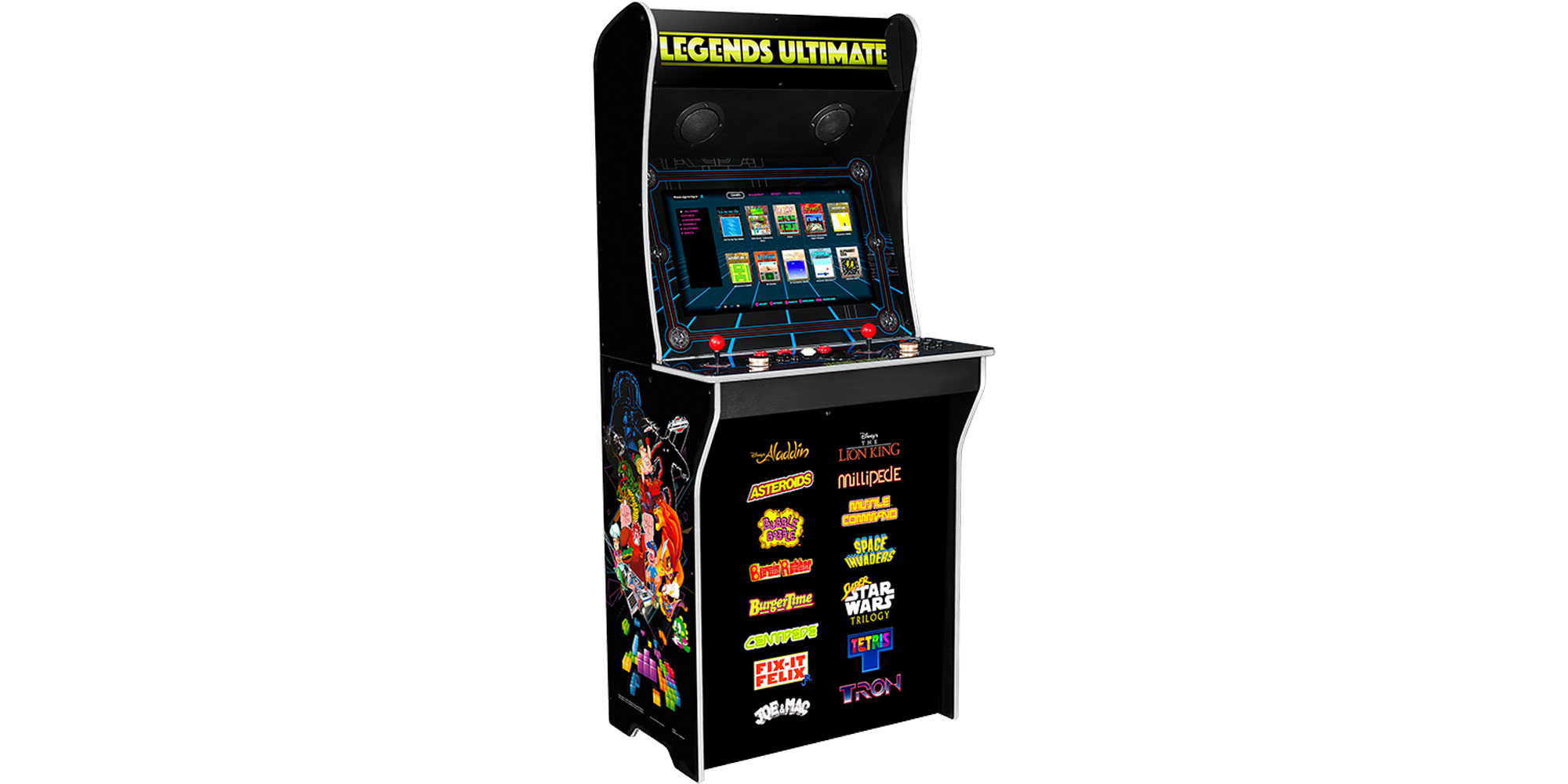 Legends Ultimate Arcade features 300 classic games + unique features at ...