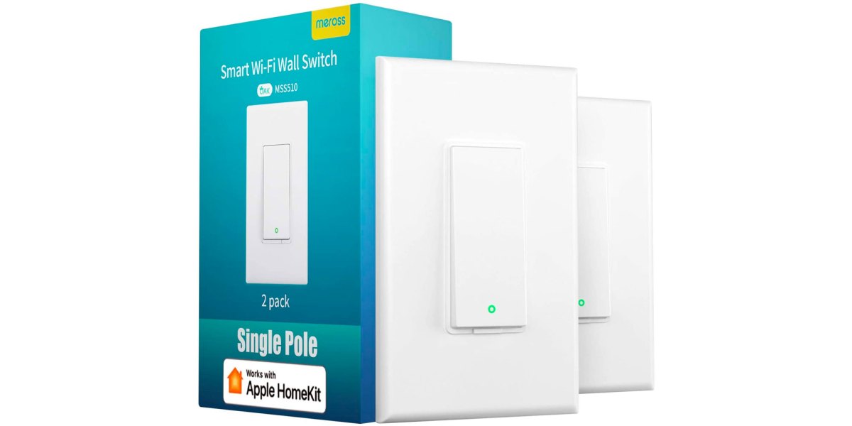 Amazon #1 new-release HomeKit/Alexa/Assistant smart switch 2-pack hits ...