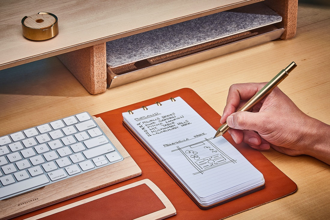 New Slim Leather Notebook from Grovemade now 16% off - 9to5Toys