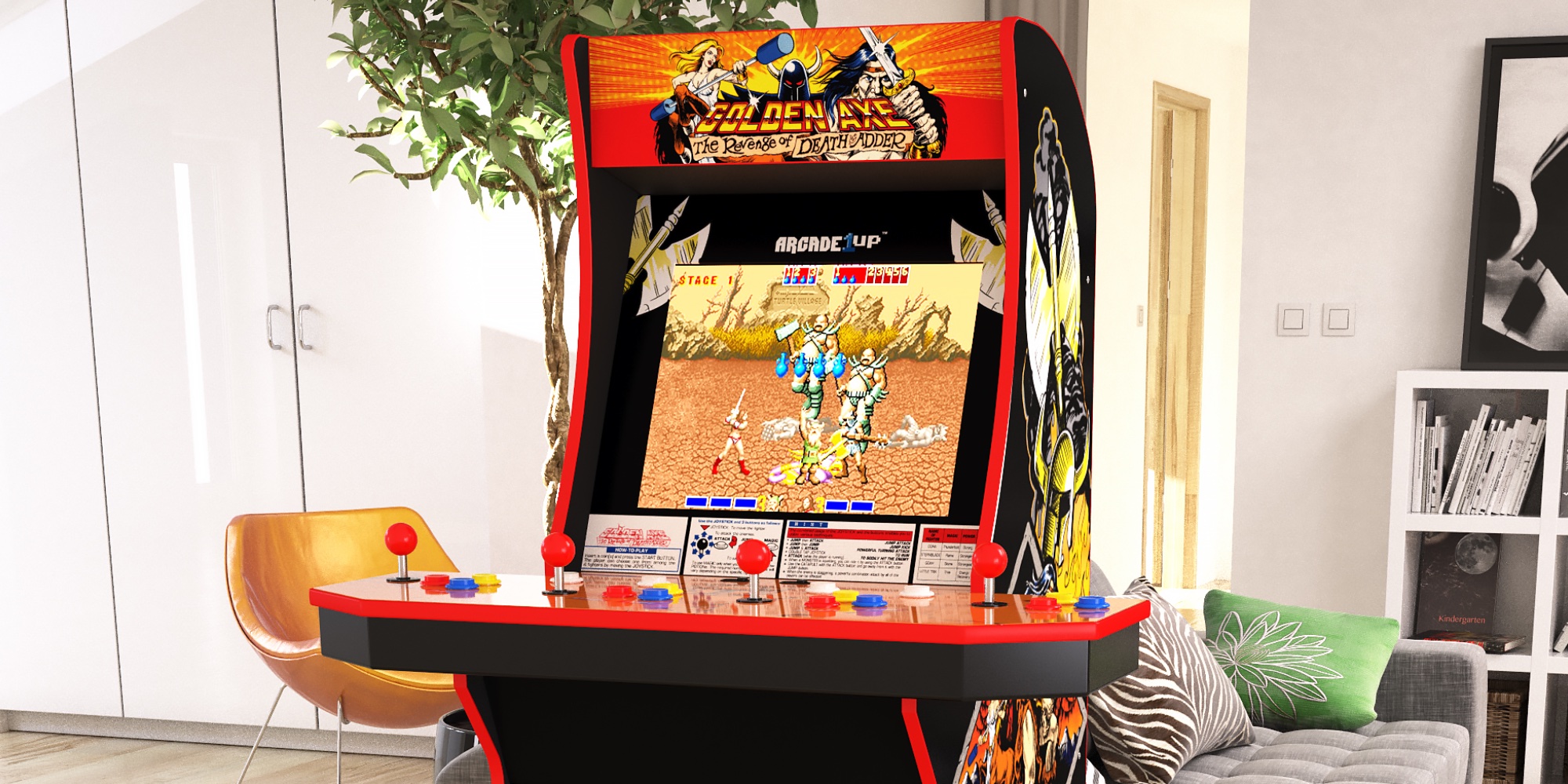 Arcade1Up Golden Axe is now available for purchase - 9to5Toys