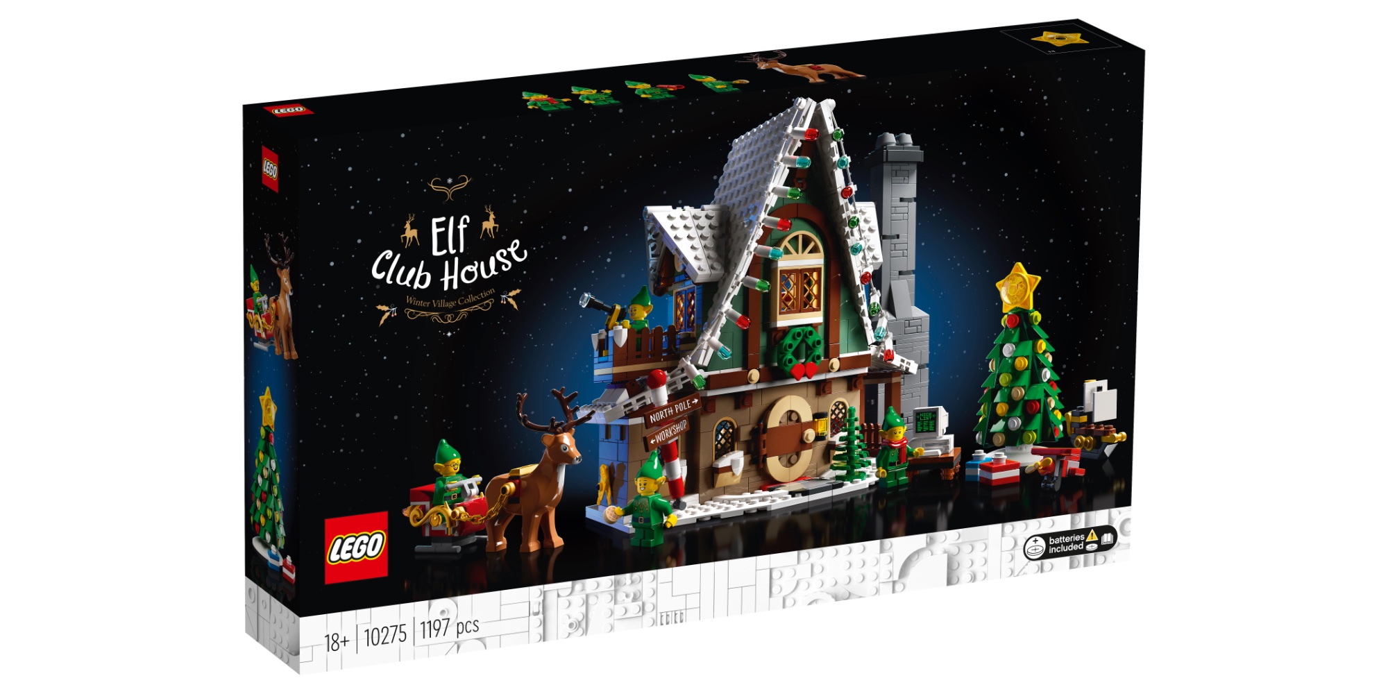 LEGO Elf Club House debuts as this year's holiday set - 9to5Toys