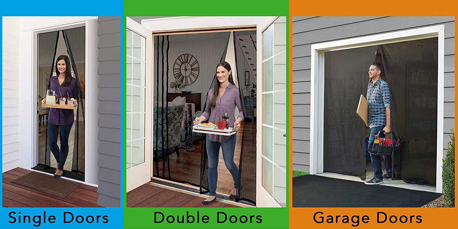 Magic Mesh Hands-Free Magnetic Screen Doors now start from $10 (Up to ...