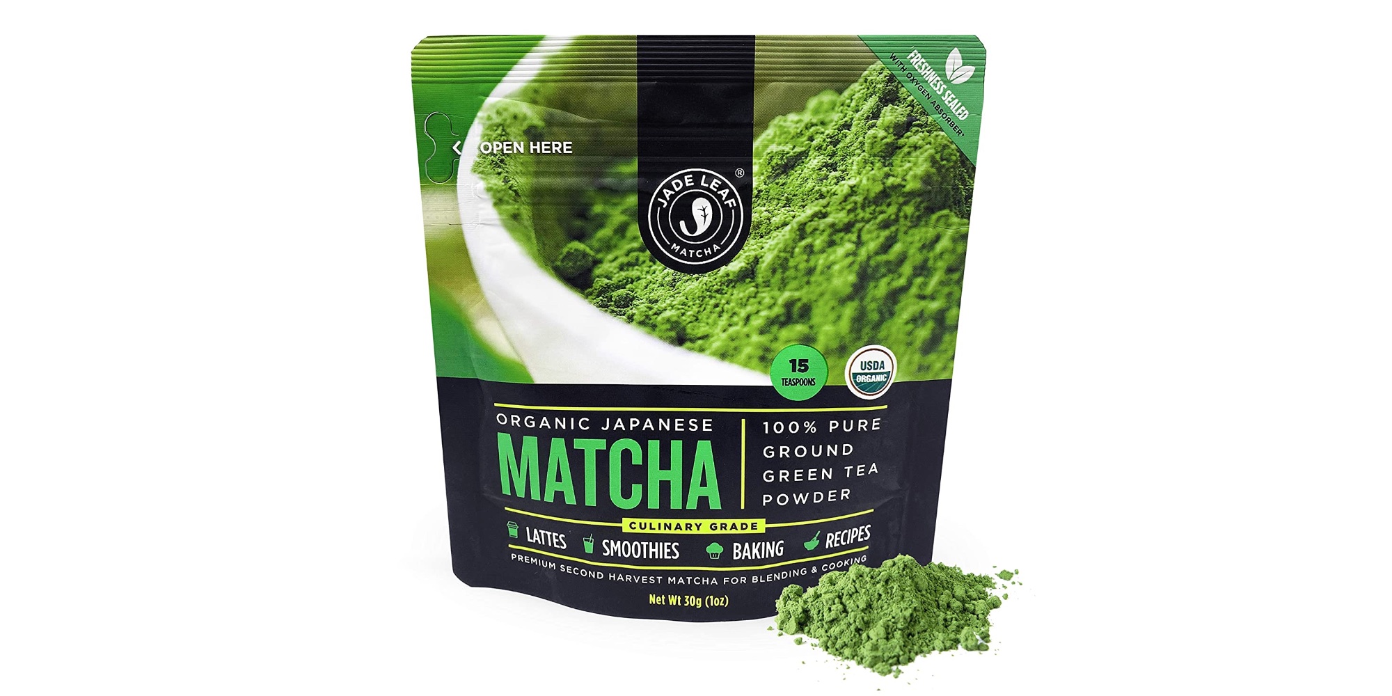 Boost your smoothie game with 20% off matcha green tea powder from $8
