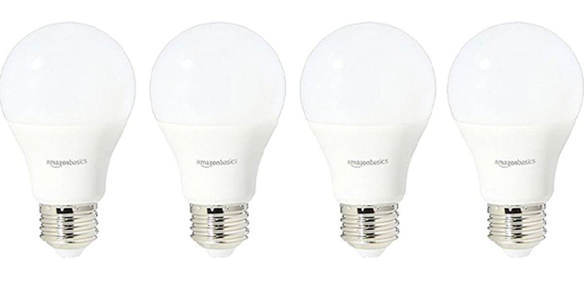 AmazonBasics 800-lumen LED bulbs drop to around $1 each with a 16-pack ...
