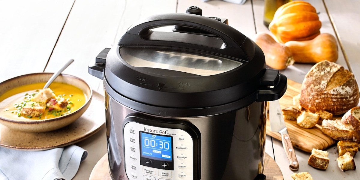 Instant Pot's black steel Duo Multi-Cooker now $60 shipped (Reg. $125)
