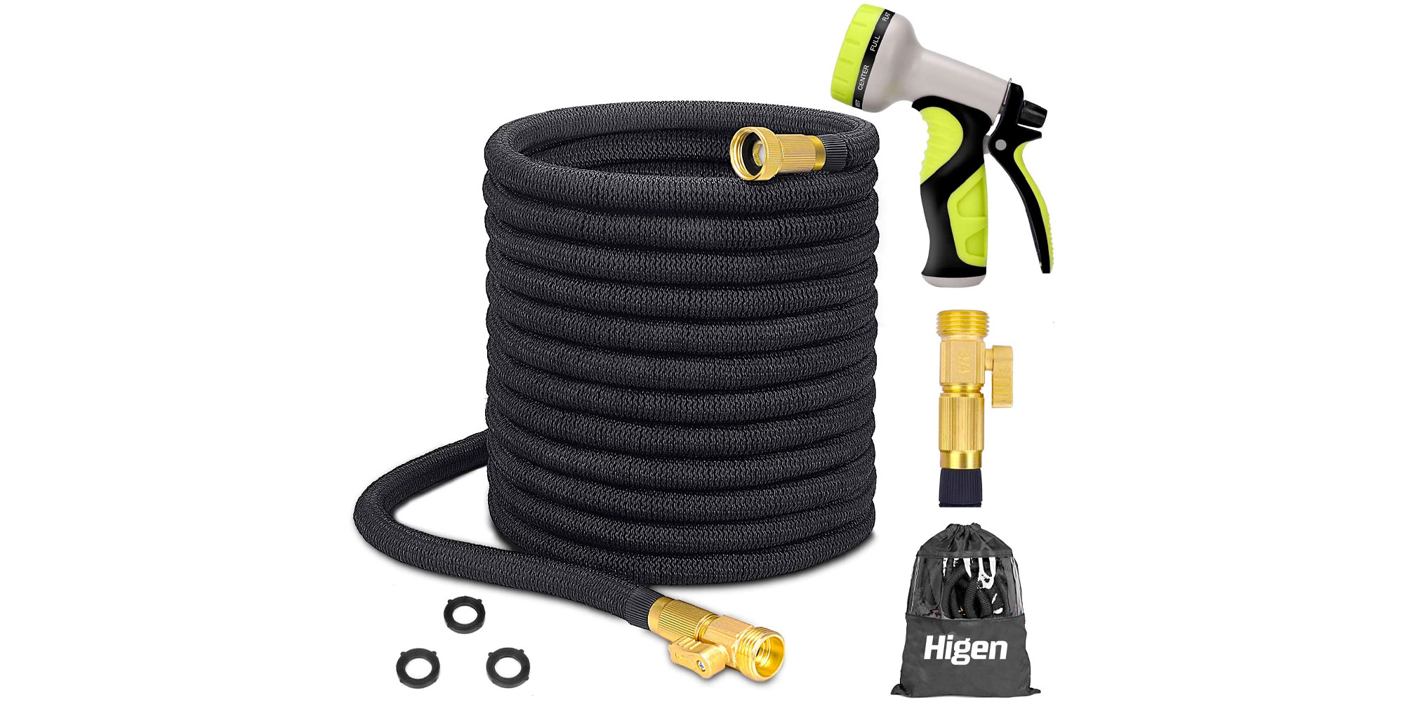 This hose kit expands to 100-feet and includes a nozzle + more at under $27