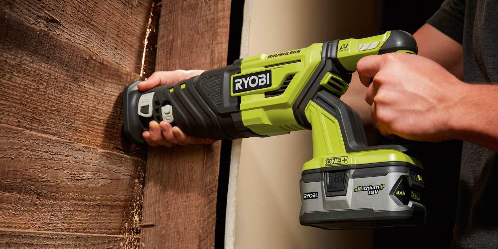 Tackle basic DIY projects with this RYOBI reciprocating saw at $129
