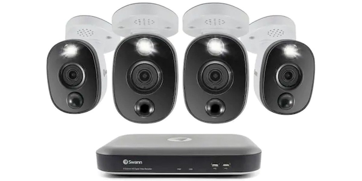 SWANN's 2TB 4K camera system supports up to 8-channels at $290 (Reg. $360+)