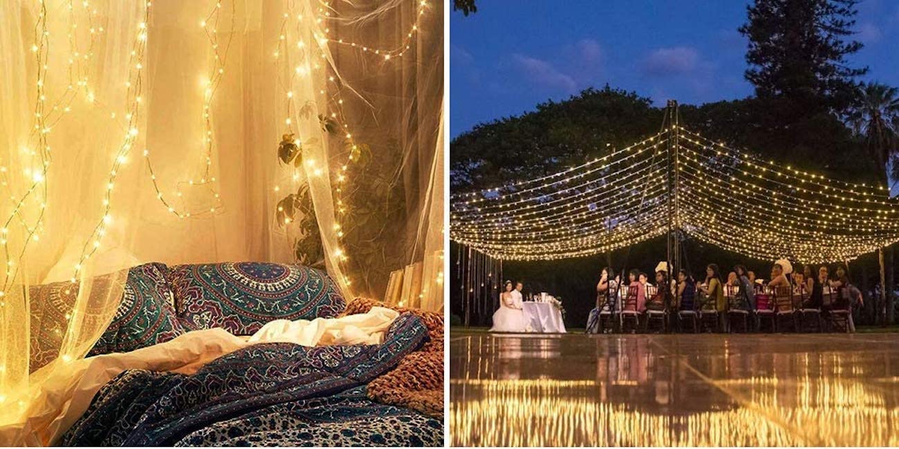 Curtain and strip LED light bundles up to 40% off at Amazon, deals from ...