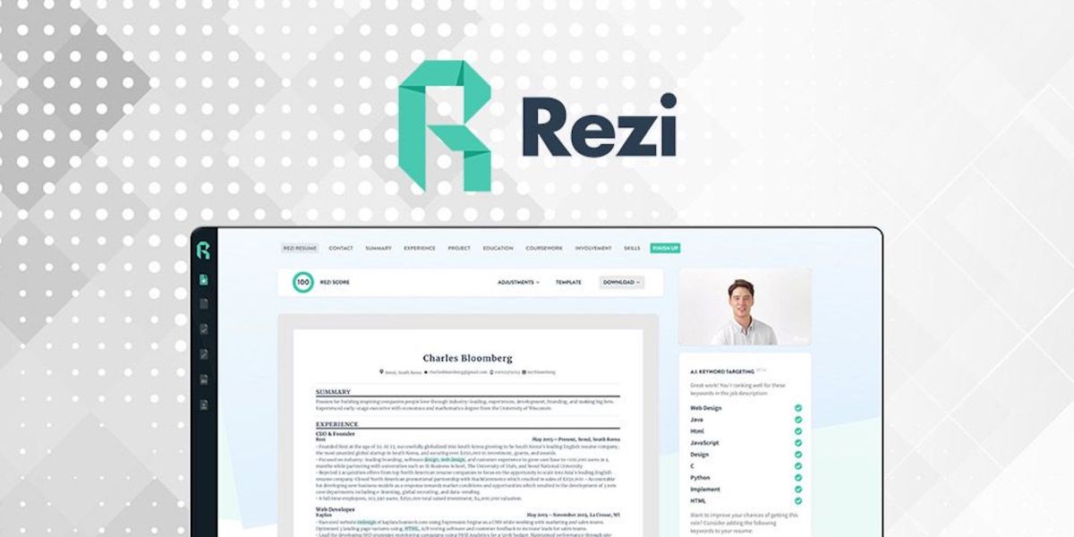 Rezi optimizes your résumé so it is seen by hiring managers and ...